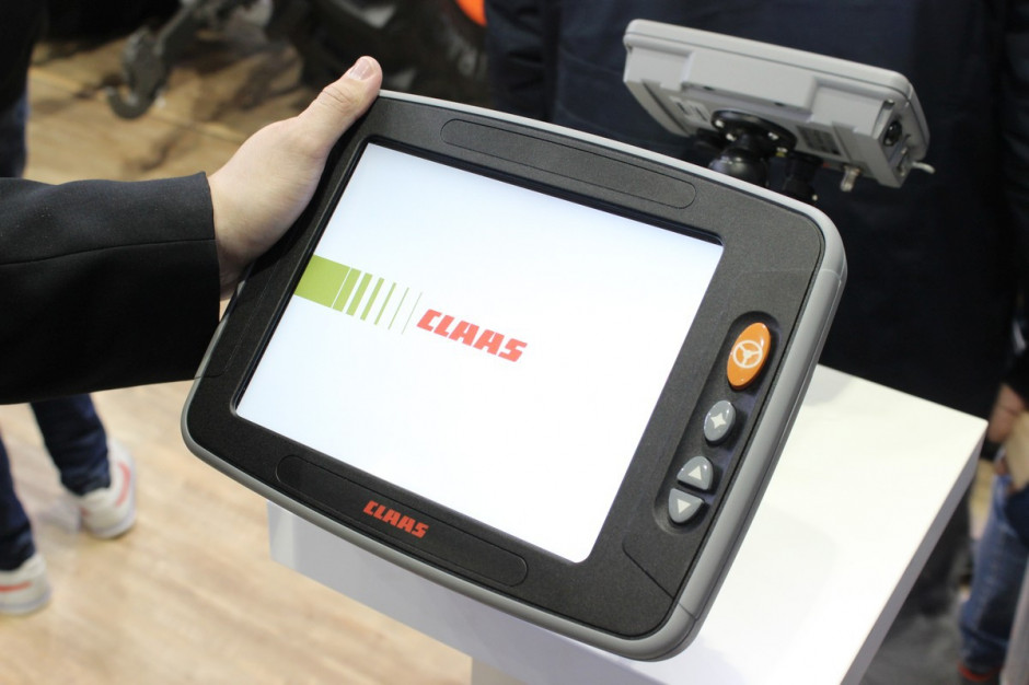 Monitor Claas GPS Pilot S10 - więcej funkcji