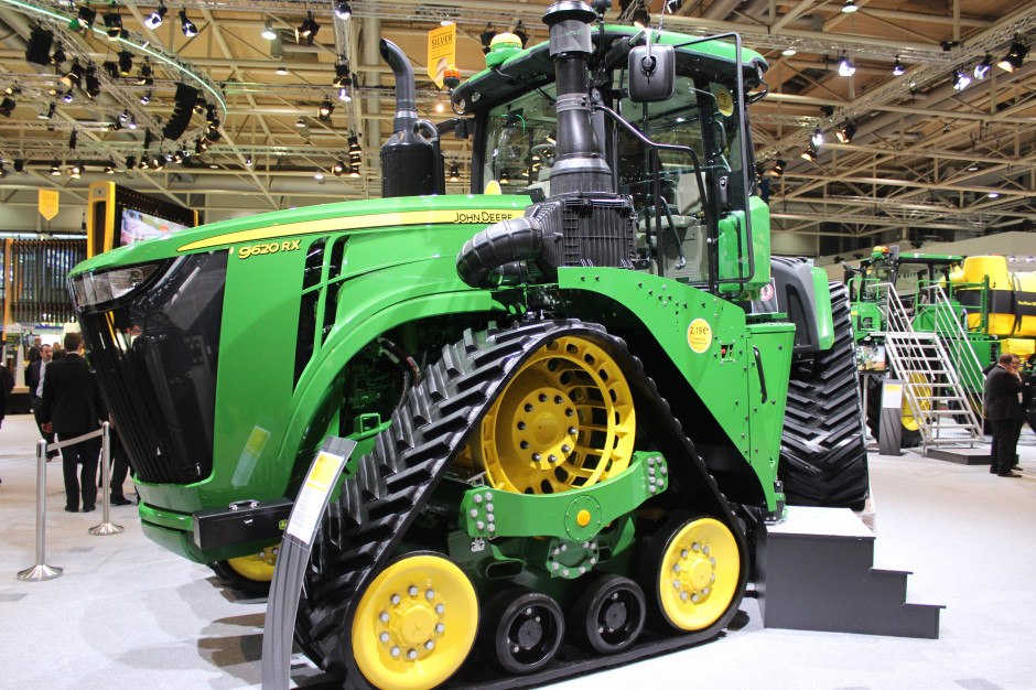 John Deere 9RX, czyli 4-gąsienicowe ciągniki-giganty