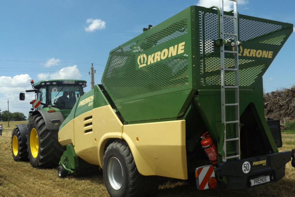 Krone Premos 5000 wreszcie na polu