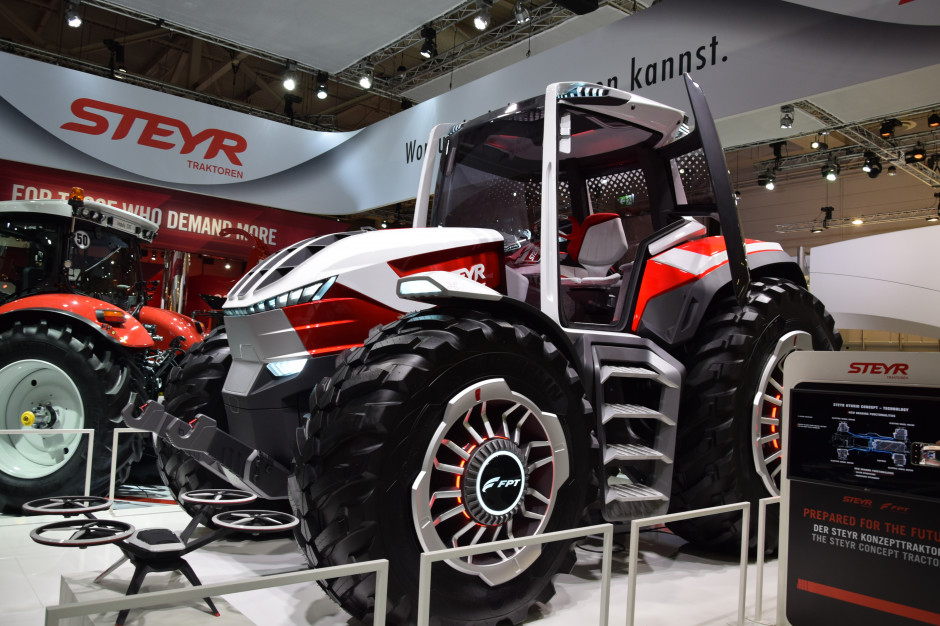 Agritechnica 2019: Elektryczny koncept Steyra