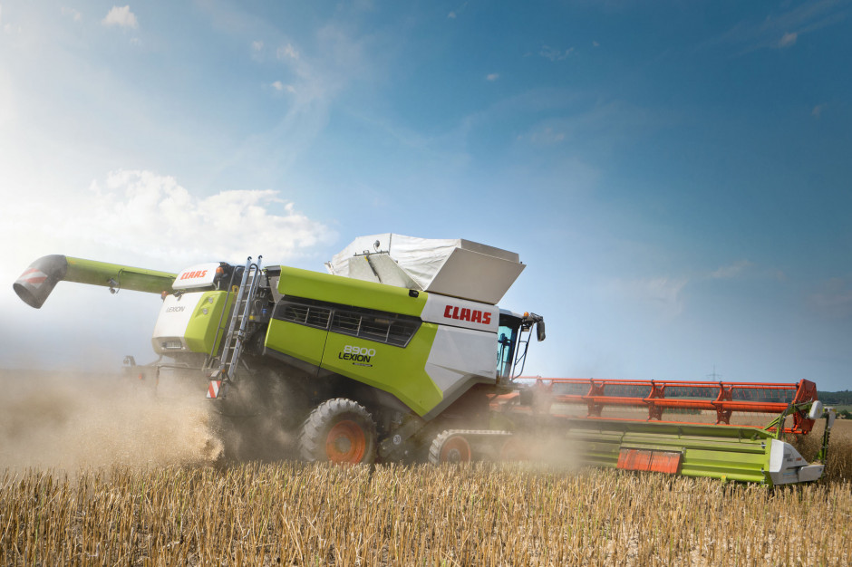 Claas Lexion 8000 z nagrodą iF Gold Design