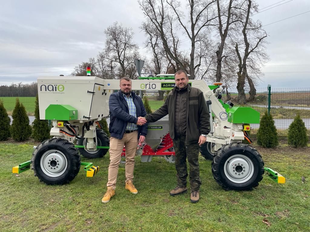 Pierwszy robot polowy Naio Orio został sprzedany w Polsce