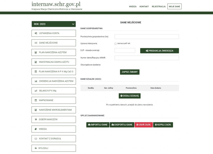 Plan nawożenia za pomocą INTER-NAW. Sprawdzamy, jak działa bezpłatna aplikacja