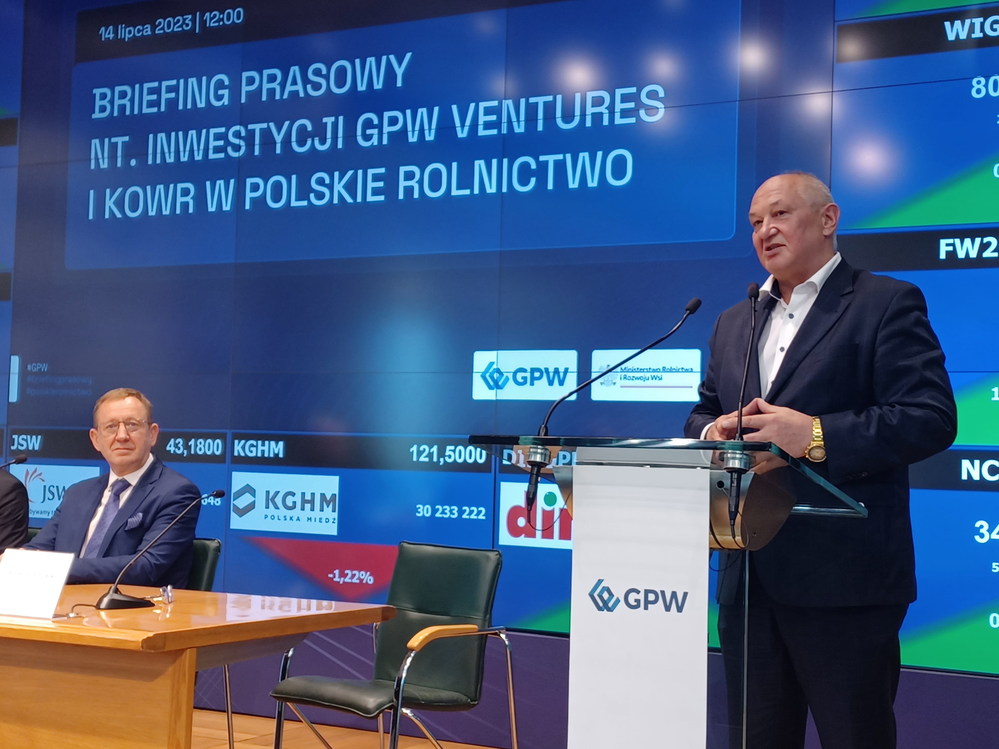 KOWR i GPW Ventures zainwestują w naczynia z odpadów rolniczych