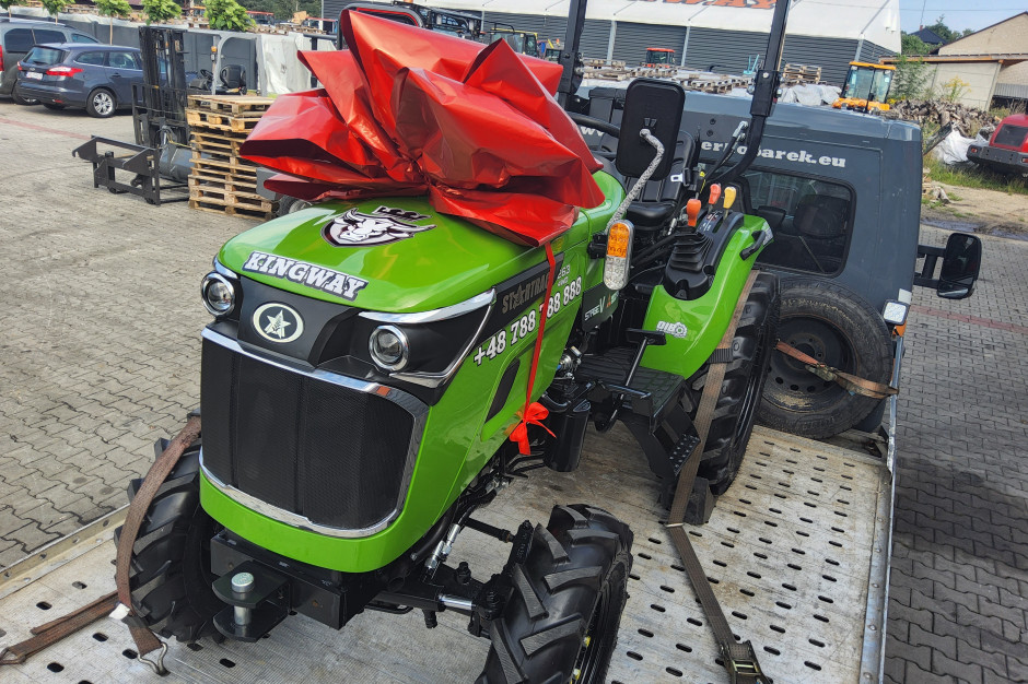 Traktor w prezencie, czyli Kingway Startrac