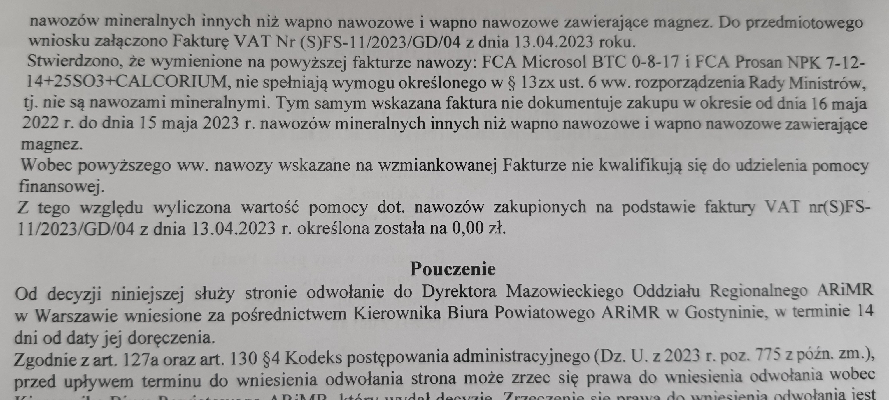 Agencja nie ma pieniędzy na wypłatę dopłat do nawozów? Zaczynają się ...