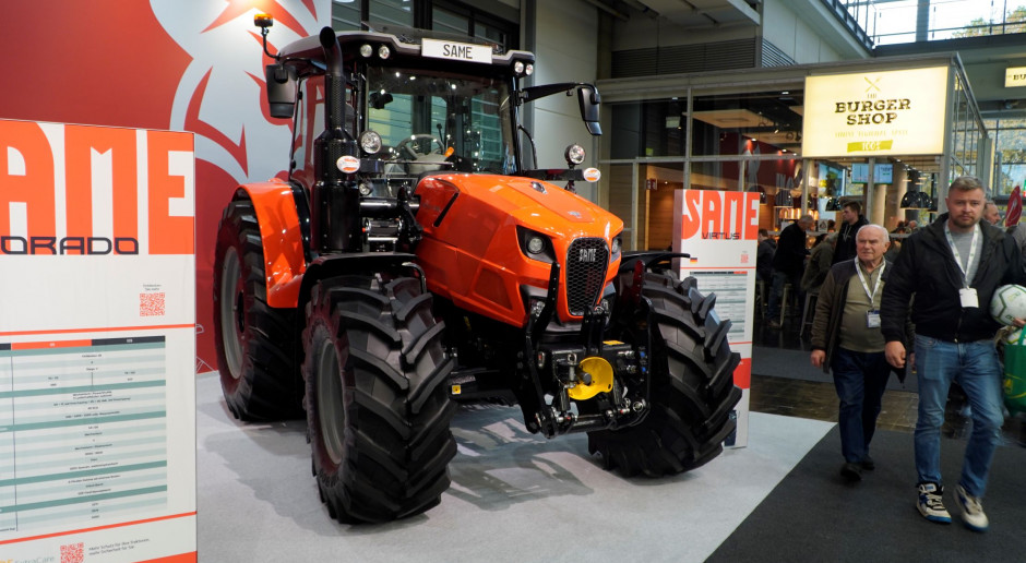 Takie same, a jednak trochę inne. Ciągniki Same na Agritechnice