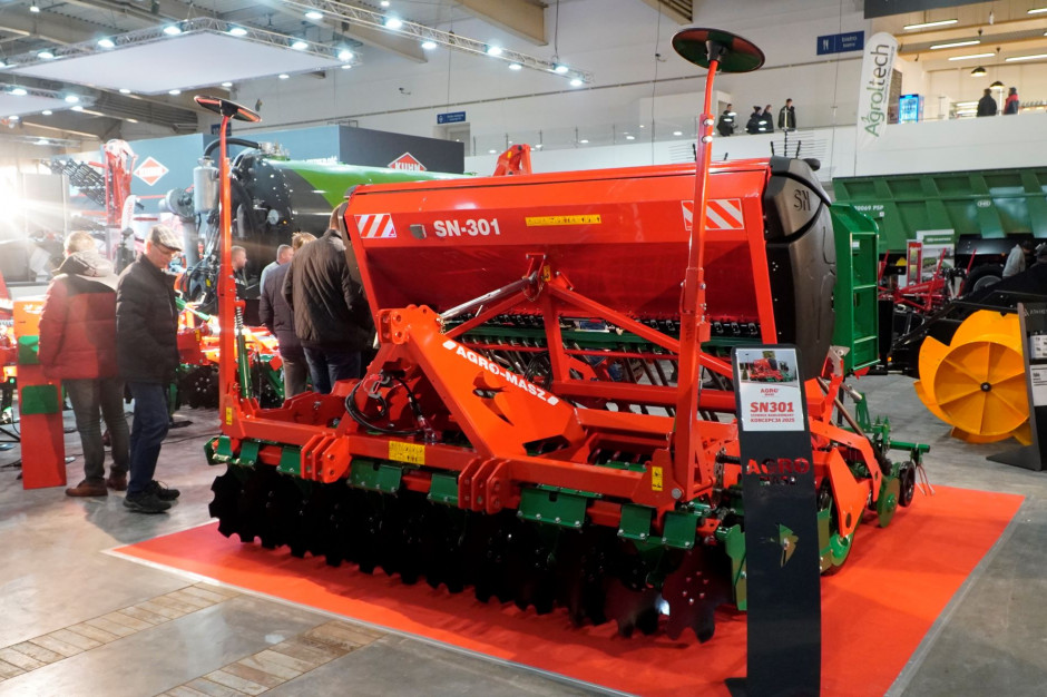 Nowy siewnik nabudowany SN 301 firmy Agro-Masz