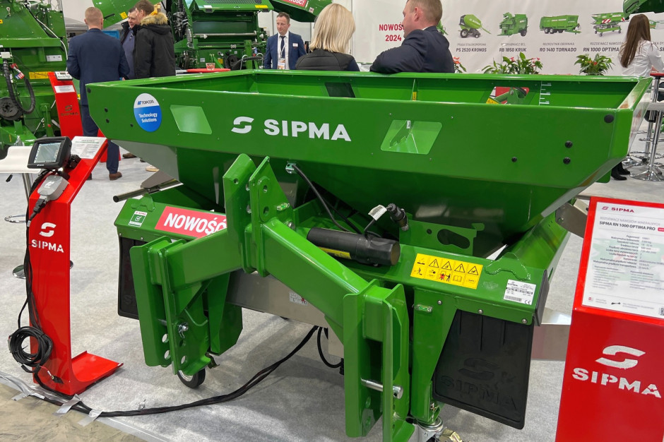 Sipma RN Optima Pro Isobus - precyzyjny polski rozsiewacz. Ile kosztuje?