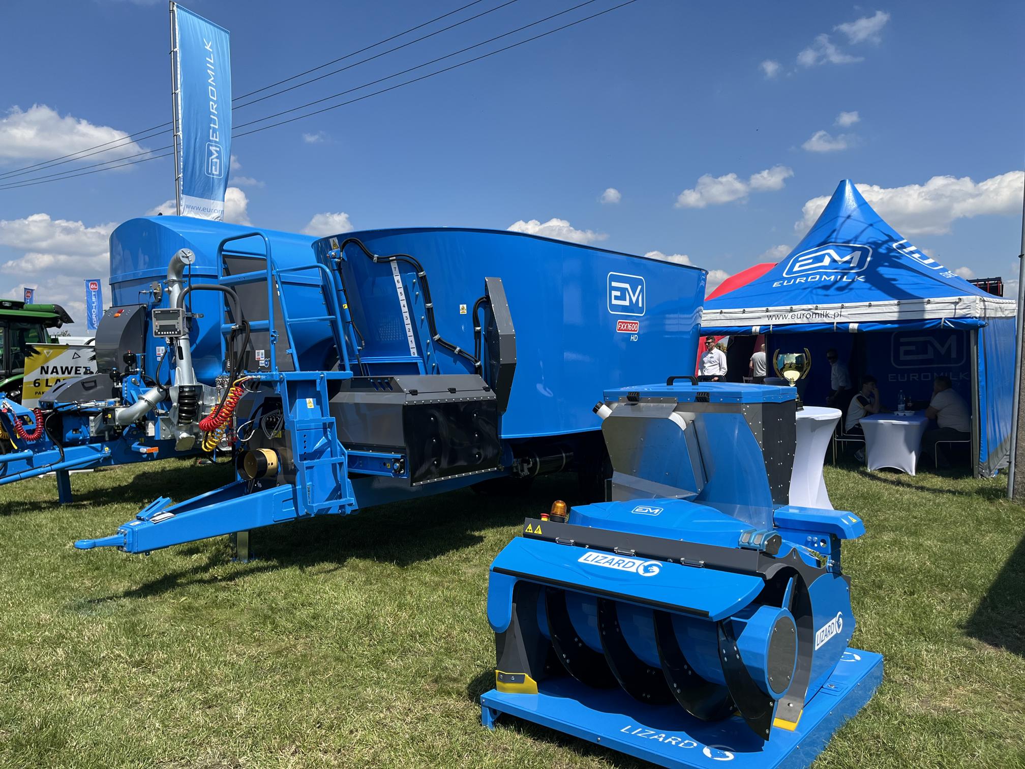 Wóz asenizacyjny EM Birtugan z nagrodą Mazowieckich Dni Rolnictwa