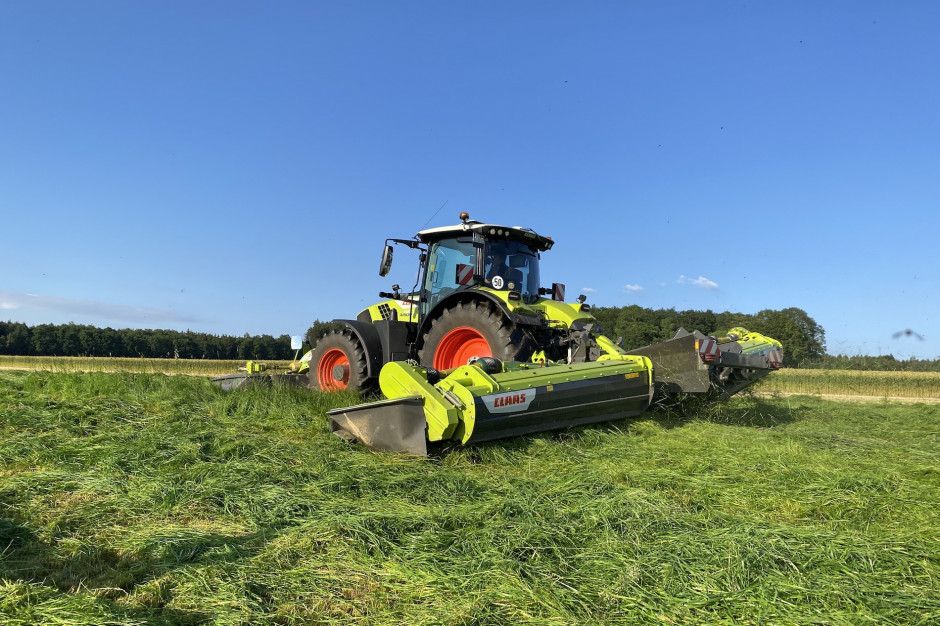 Claas Disco 9300 Direct Swather- zupełnie nowa kosiarka ze ślimakiem