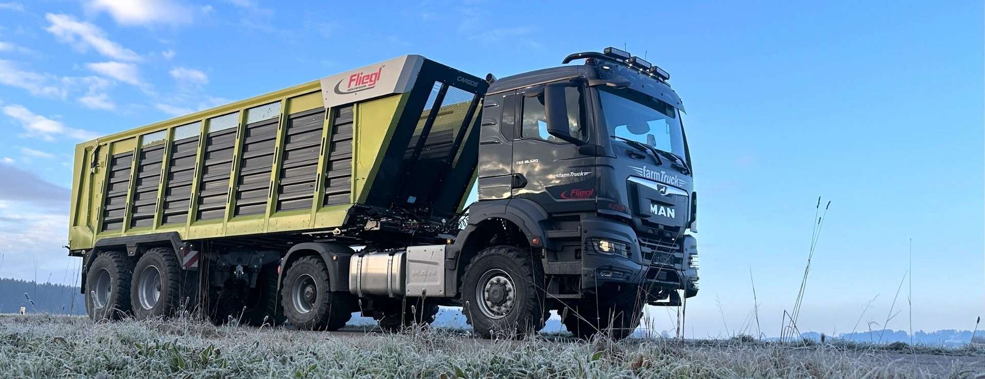 Przyczepą objętościową Fliegl Cargos 800 pojedziesz po autostradzie