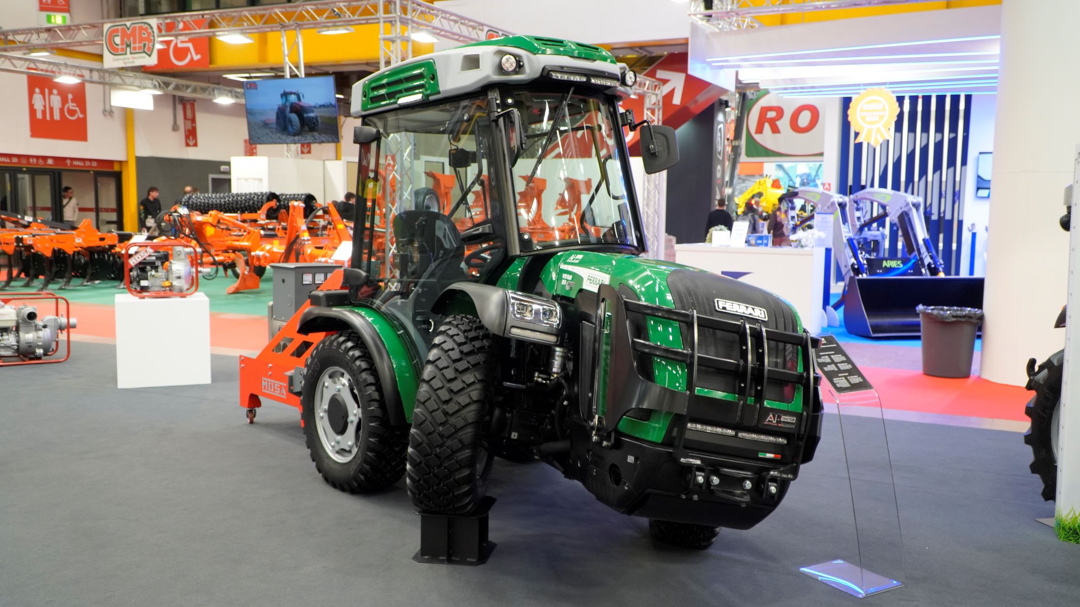 Elektryczny Ferrari, ale zielony i rolniczy. Nowości grupy BCS