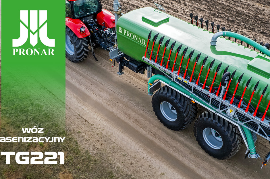 Wozy asenizacyjne Pronar ze zbiornikami kompozytowymi