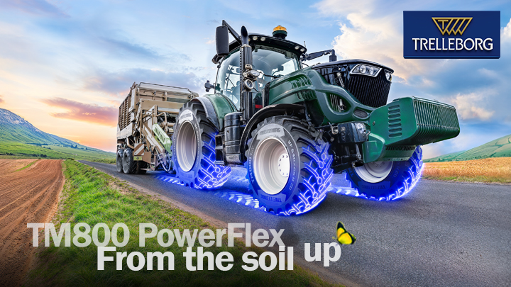 Trelleborg prezentuje wysokowydajną oponę TM800 PowerFlex