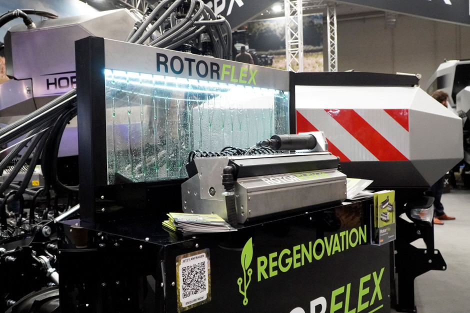 Precyzyjne podawanie gęstych cieczy podczas siewu. Pompa RotorFlex